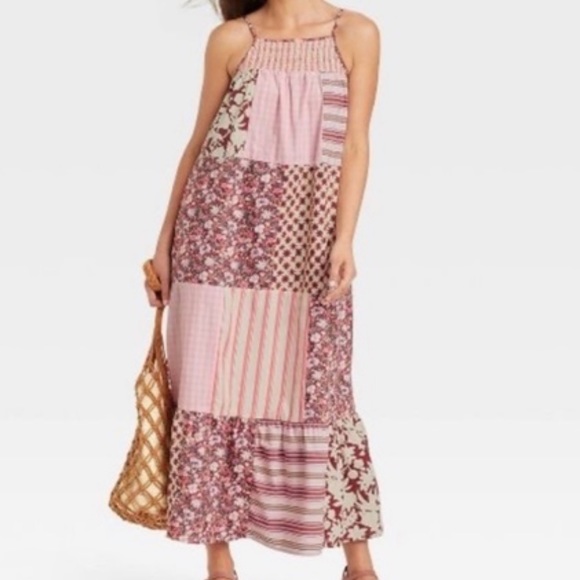 Universal Thread | Dresses | Universal Thread Patchwork Maxi Dress ...